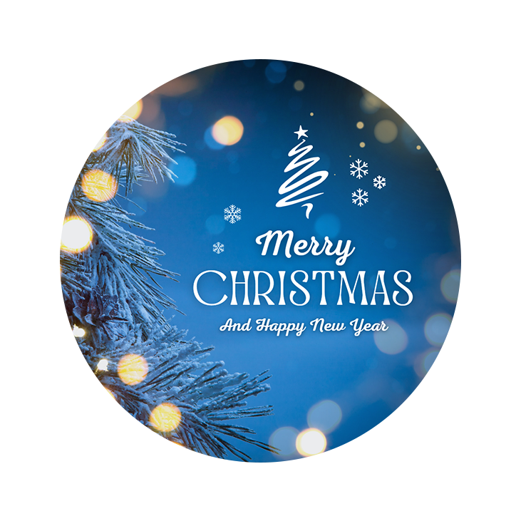 Christmas 07 Glass Gobo Gobosign