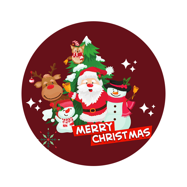 Christmas 09 Glass Gobo Gobosign