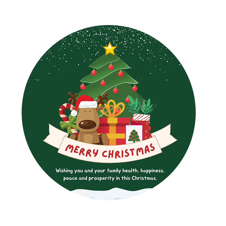 Christmas-01 Glass Gobo – gobosign