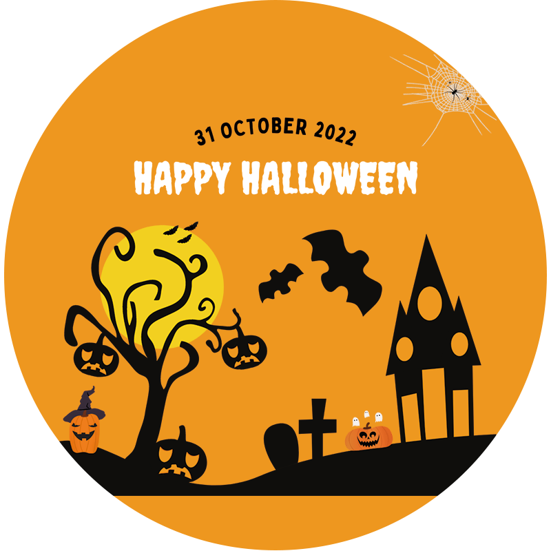 Halloween-02 Glass Gobo – gobosign