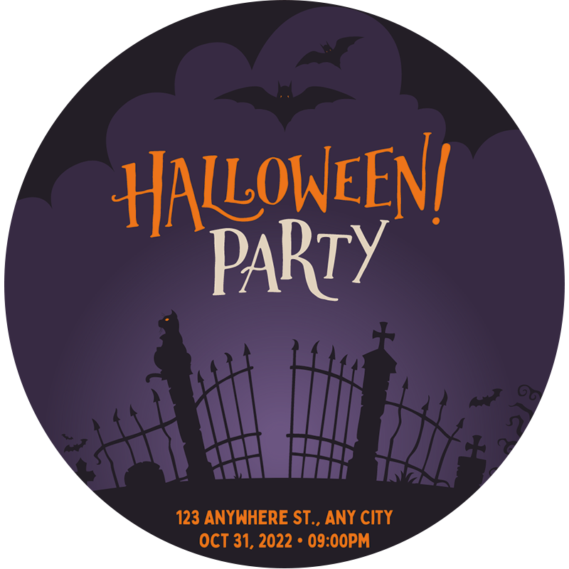 Halloween-08 Glass Gobo – gobosign